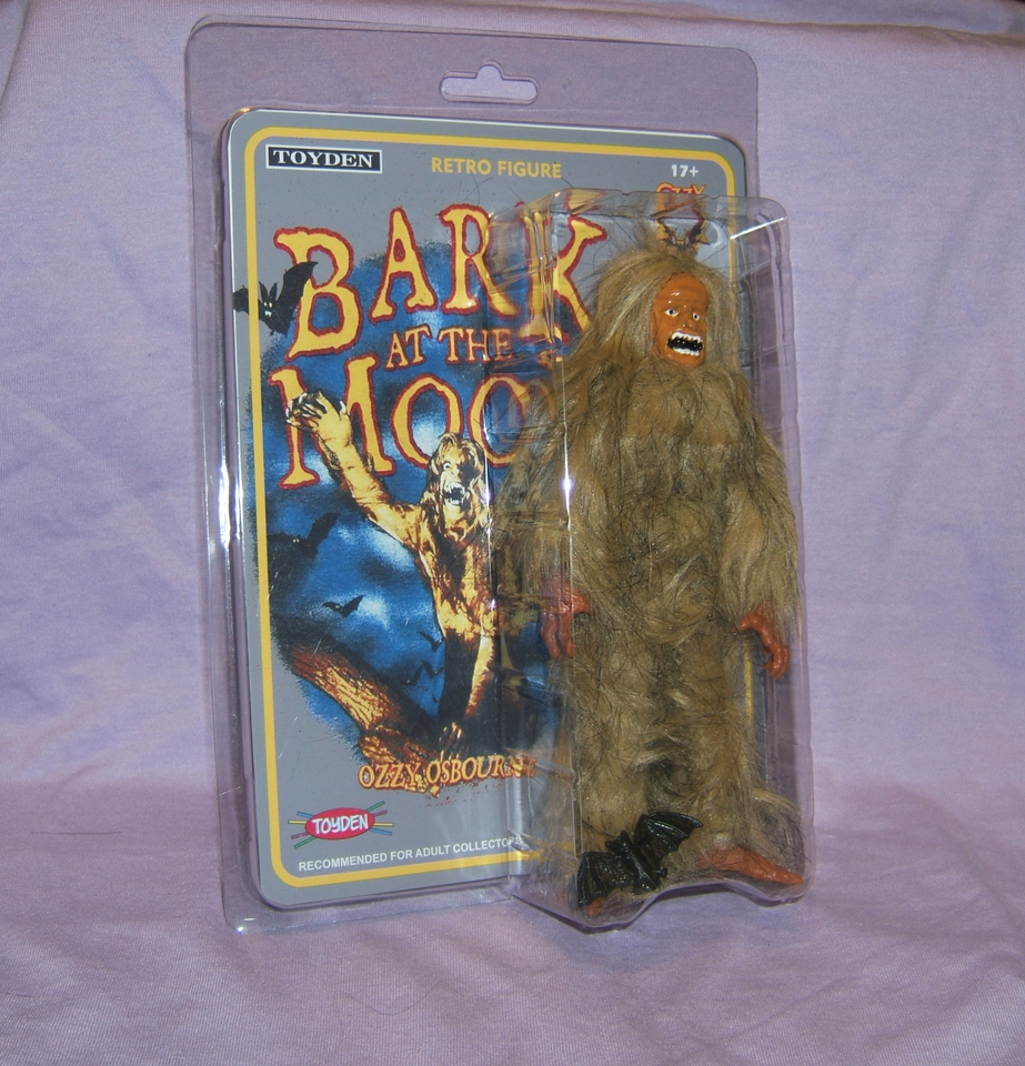 Ozzy Osbourne Bark at the Moon figure mego custom made one of a kind ...