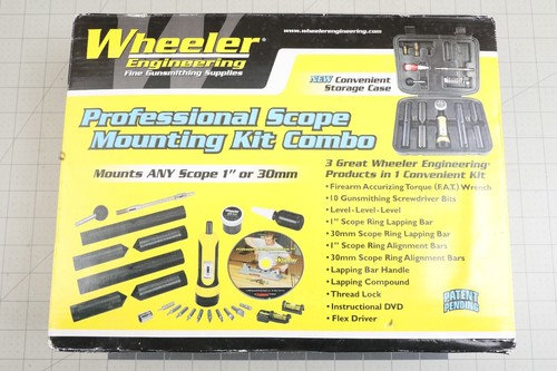 Wheeler Engineering Professional 1" & 30mm Scope Mounting Combo Kit ...