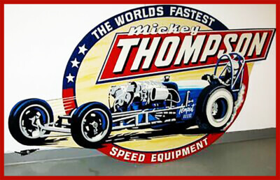 MICKEY THOMPSON HOT ROD RAT FINK MOTORCYCLES TOOLS GUNS STICKER | eBay