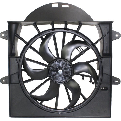 Radiator Condenser Fan Assembly For 05-08 Jeep Grand Cherokee 3.7L 6.1L ...