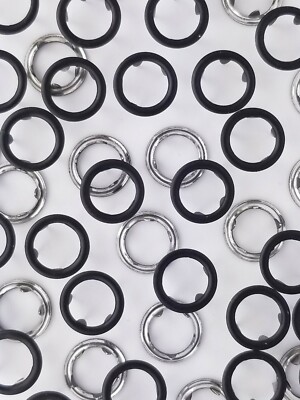SIZE 16- 7/16" OPEN RING SNAP, MATTE FINISH, 100 SETS, FREE SHIPPING ...