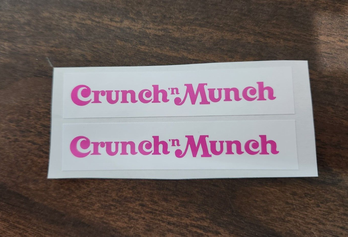 AFX AURORA Crunch n Munch Truck Semi Trailer Reproduction Stickers DIE ...