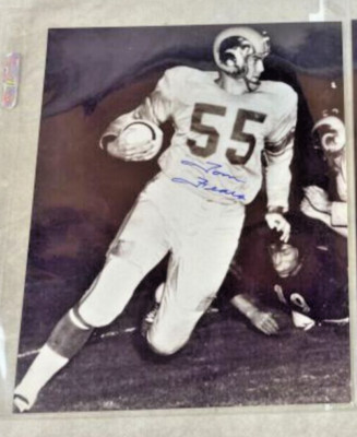 Tom Fears Los Angeles Rams Autographed Signed 8x10 Photo | eBay
