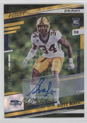 2022 Prestige Xtra Points Premium Gold Signatures /50 Boye Mafe Rookie ...