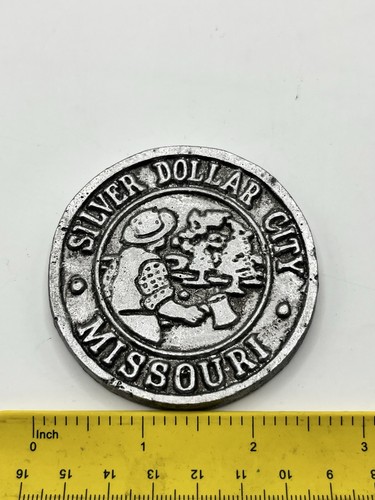 Missouri Lore Collectible Silver Dollar State Seal Enlarged Coin 2.5 ...