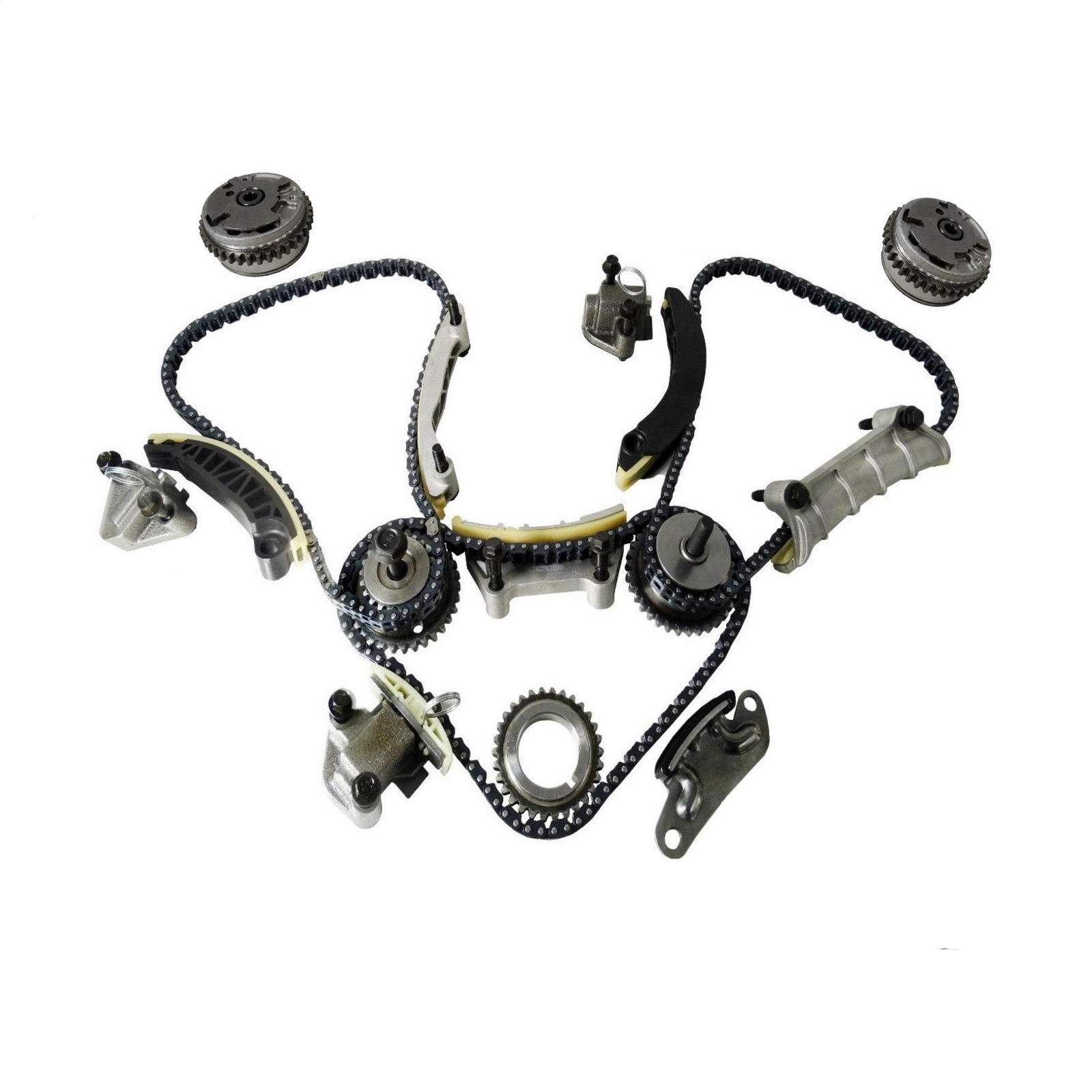 Timing Chain Kit & 2EX Sprocket VVTI Fits Cadillac SRX 3.6L Buick ...