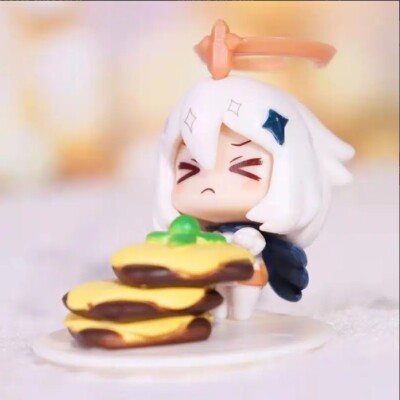 [USA SELLER] Genshin Impact Paimon Not Emergency Food Theme Mini PVC ...