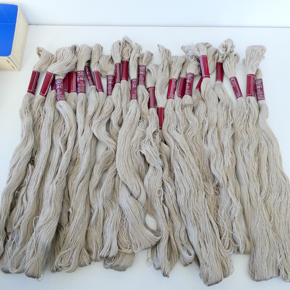 Antique Cotton Floche A Broder DMC No 14 Color 644 Thread 25 Skeins in ...