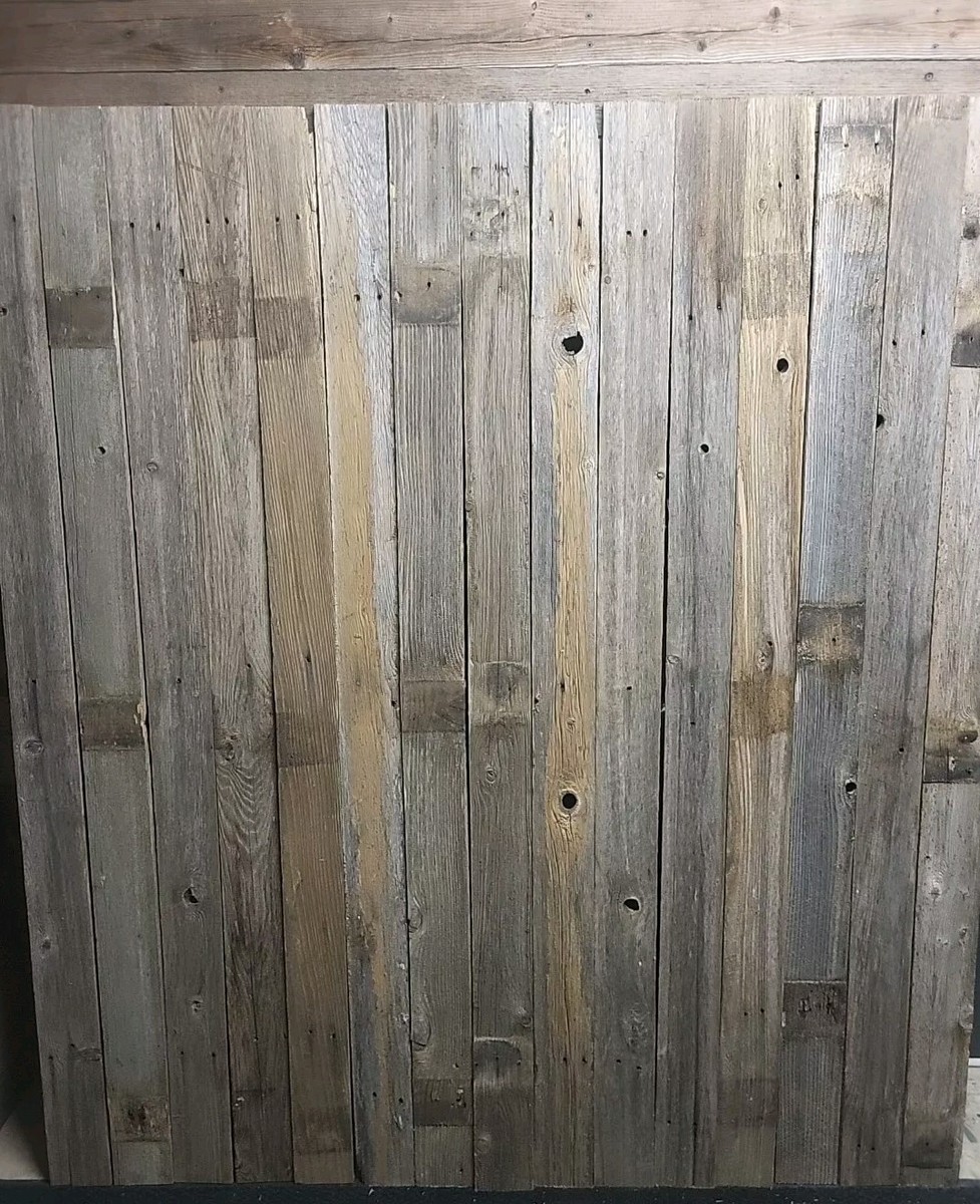 Rustic Wooden Fence Panels