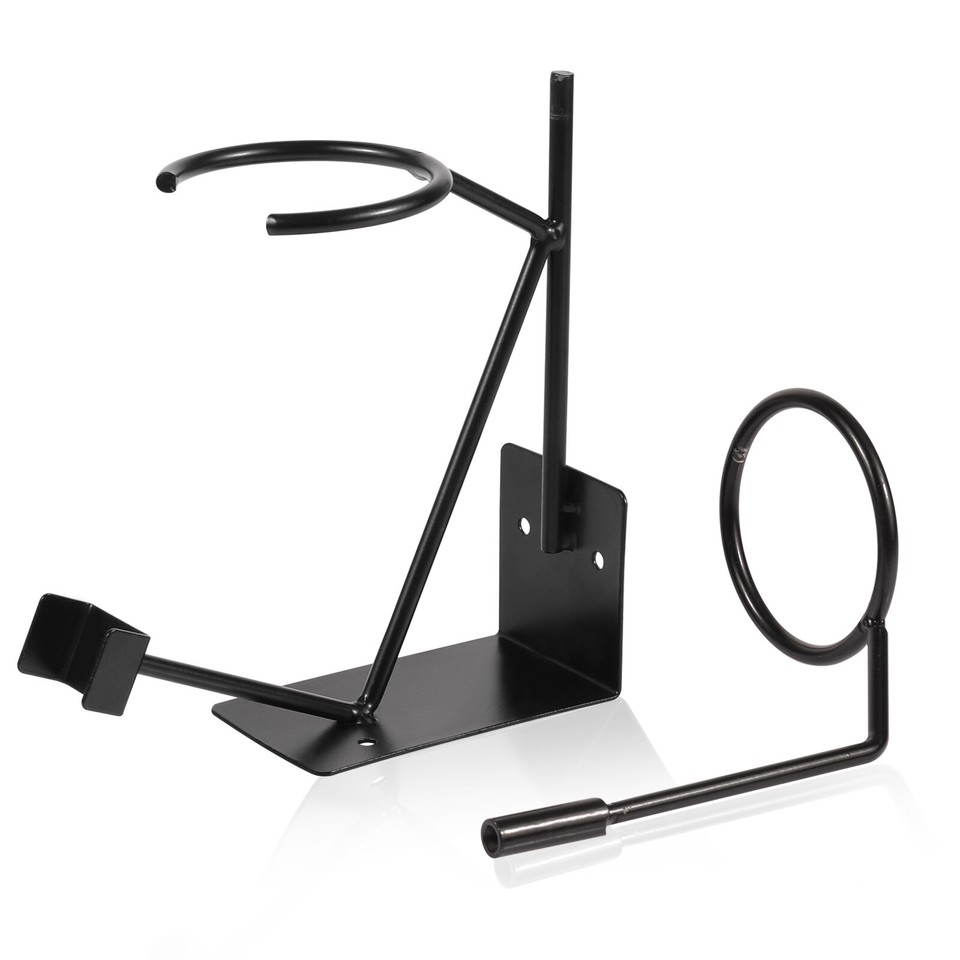 Gravity Feed Paint Spray Gun Stand with Strainer Holder HVLP Wall or ...