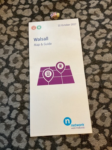 BRITISH RAIL NETWORK RAIL MAP AND GUIDE , WALSALL | eBay UK