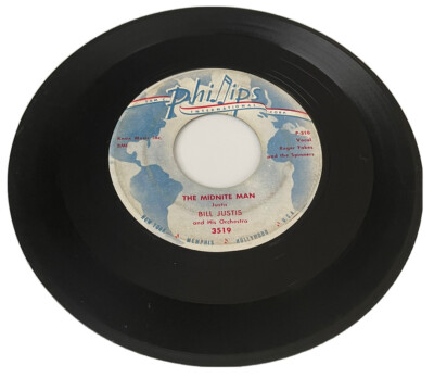 Bill Justis 45 RPM Phillips Raunchy/The Midnight Man 1957 (box6) | eBay