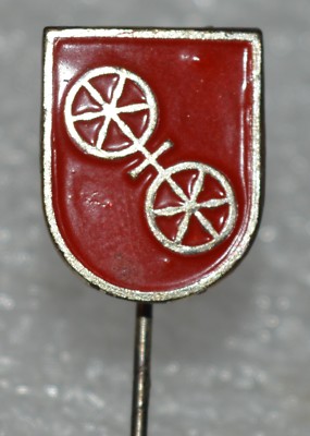 MAINZ Germany Coat of arms Crests Heraldic vtg pin badge Wappen ...