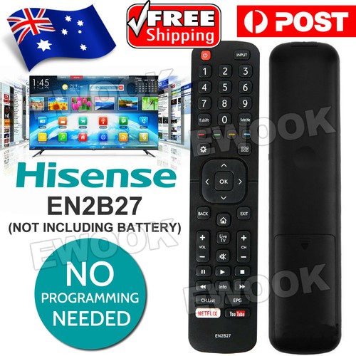 For HISENSE TV Remote EN2B27 ORIGINAL OEM Control EN-2B27 RC3394402/01 ...