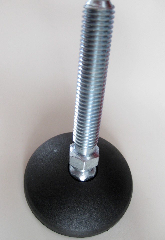 Adjustable Machine Levelling feet foot Conveyor M12 x 66mm Table 750kg ...