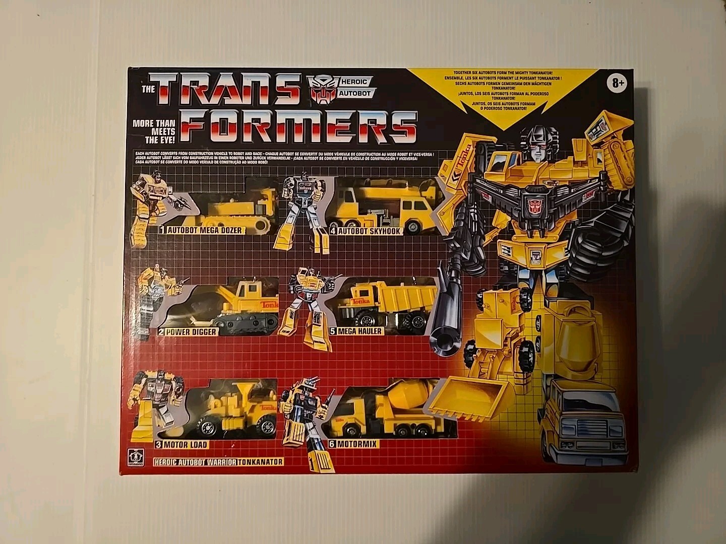 Transformers Collaborative Tonka Mash-Up TONKANATOR Autobot Target ...