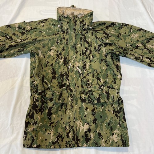 US Navy NWU Type III AOR2 Gore-Tex Parka Jacket Small Regular | eBay