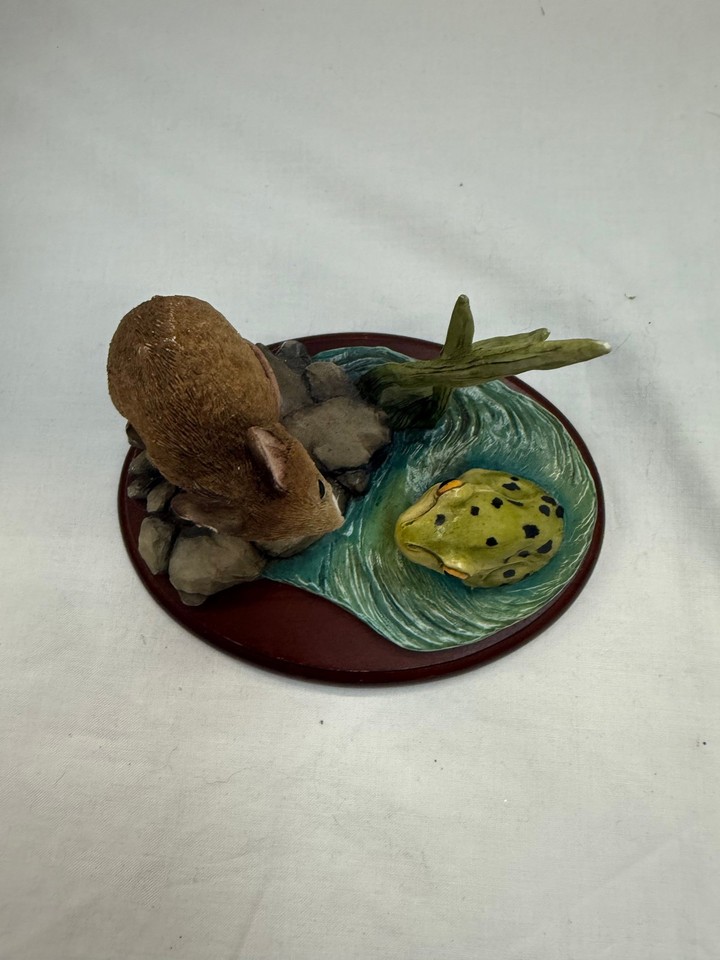 Border Fine Arts The Natural Mice Collection Mouse & Frog Figurine A34 ...