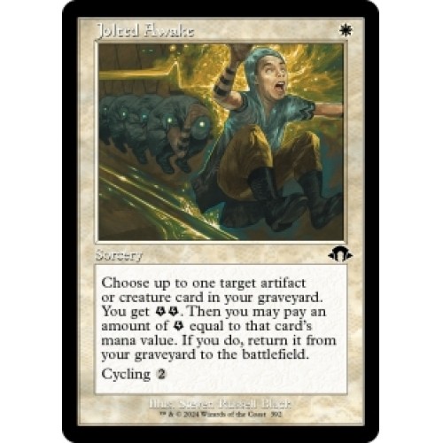 JOLTED AWAKE (RETRO FRAME) X4 Modern Horizons 3 Magic MTG MINT CARD | eBay