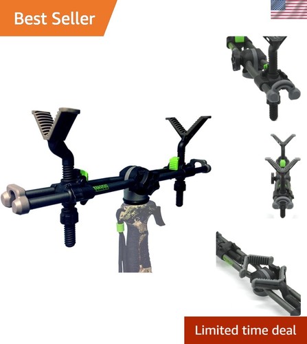 Adjustable Height 2-Point Gun Rest - Transform Your Tripod into a ...