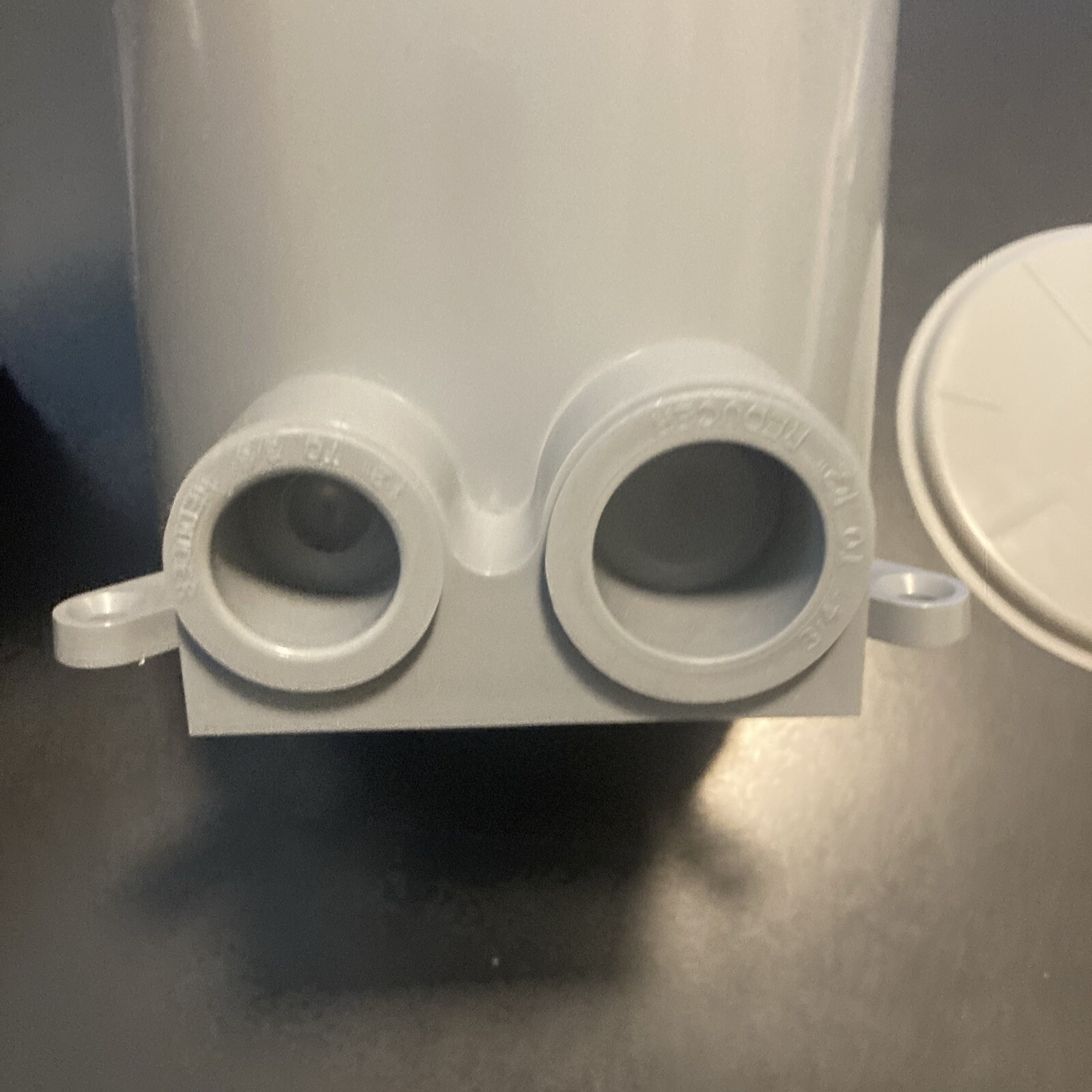 Hubbell RF400 PVC Floor Box Kit with PVC Cover Gray New Open Box | eBay