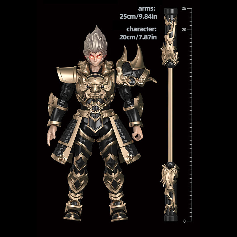 Black Myth Black Wukong Action Figure Model Display Piece Collectible ...