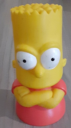 The Simpsons Bart Simpson Collectible Display Coin Bank Universal ...