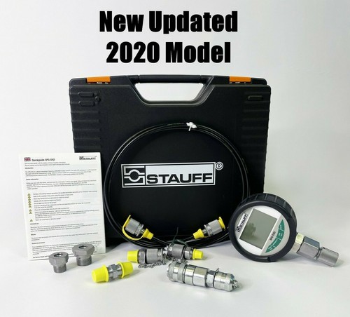 Stauff Digital Hydraulic Pressure Test Kit 0-600 Bar (8700 Psi) 2m Test ...