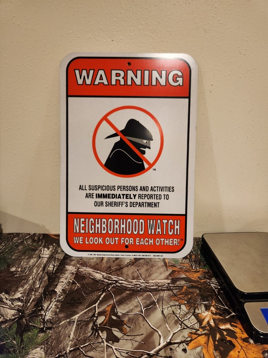 Neighborhood Watch Signs