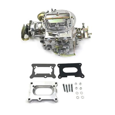 2 bbl motorcraft 2150 Carb For Ford with Adapter to Chevy GM TBI Intake ...