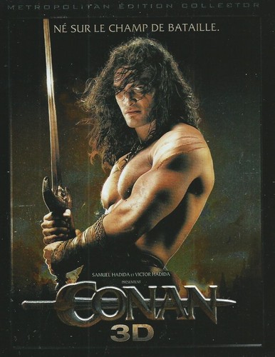 Blu-Ray 3D Compatible 2D + DVD Zone 2 Conan avec Jason Momoa ...