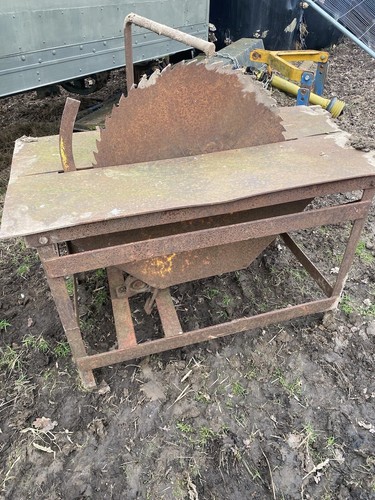 Tractor Mounted PTO Driven Saw Bench | eBay UK