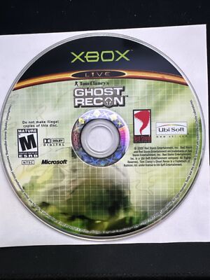 Tom Clancy's Ghost Recon (Microsoft Xbox, 2002) - DISK ONLY 8888510048 ...