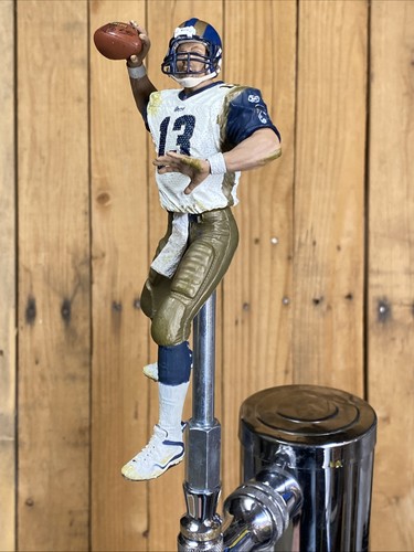 St Louis Rams Beer Tap Handle Kurt Warner NFL Football LA Rams Los ...
