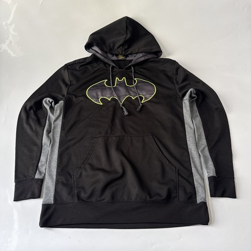 Batman Hooded Sweatshirt Classic Symbol Graphic Logo Hoodie Mens XL | eBay