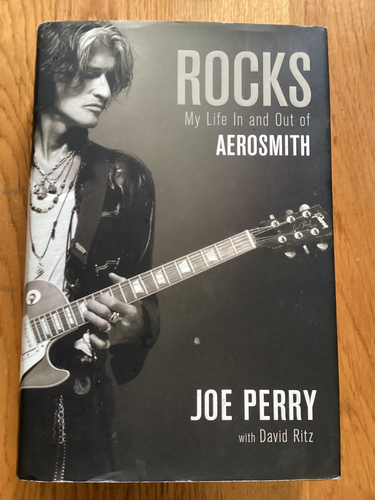 JOE PERRY AUTOGRAPHED "ROCKS" 2014 AEROSMITH MY LIFE IN And OUT OF ...