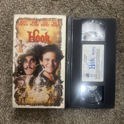 Hook VHS 1992 Dustin Hoffman Robin Williams 43396706033| eBay