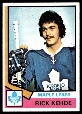 1974-75 Topps Rick Kehoe Toronto Maple Leafs #81 | eBay