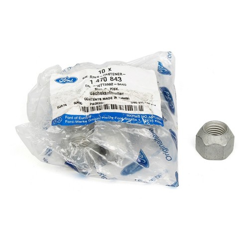 ORIGINAL Ford Radmutter M12x1,5mm C-MAX ESCORT FIESTA FOCUS KUGA MONDEO ...