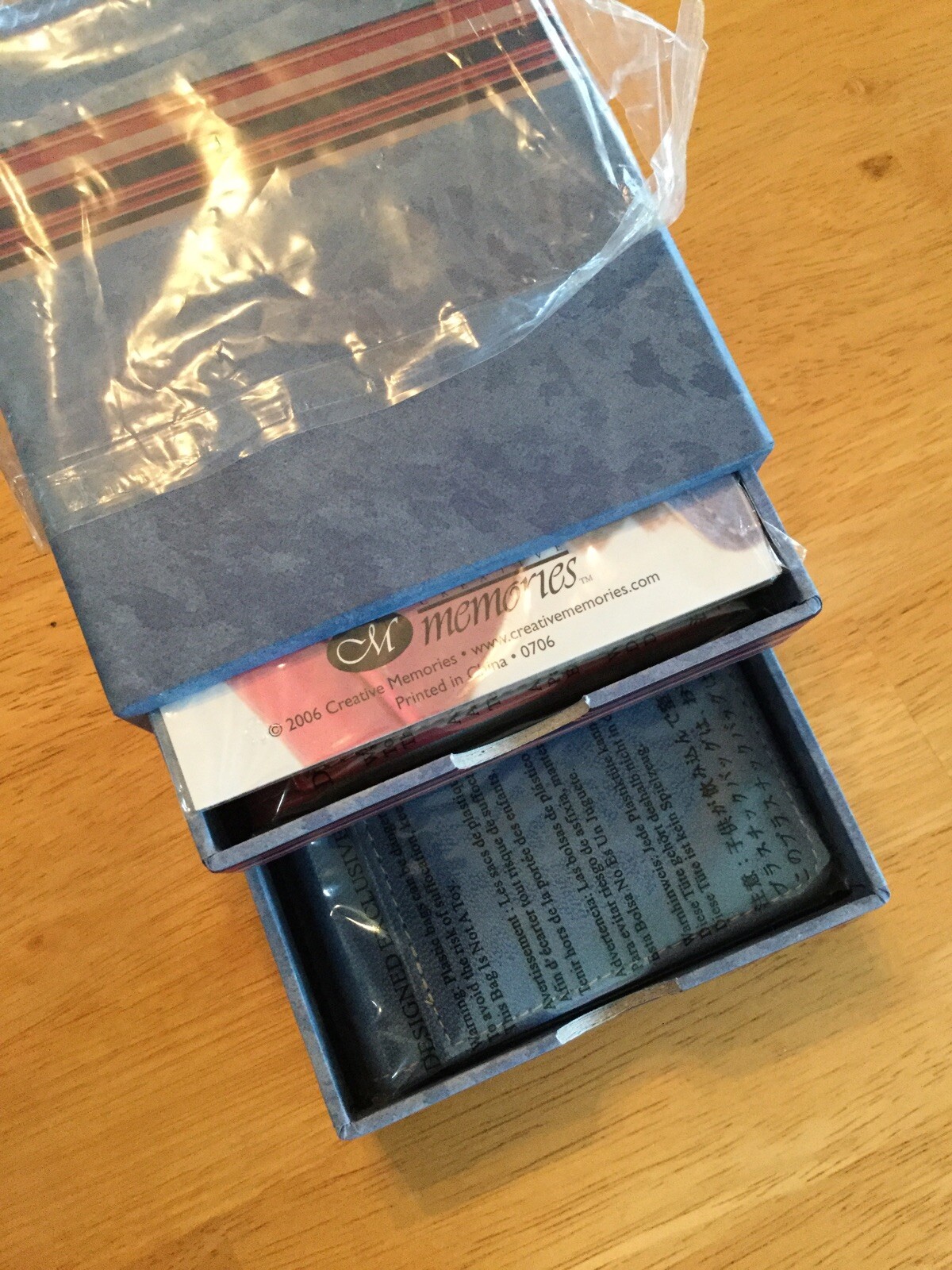 Creative Memories Picfolio Set of 2 Mini Photo Albums with Drawer Box ...