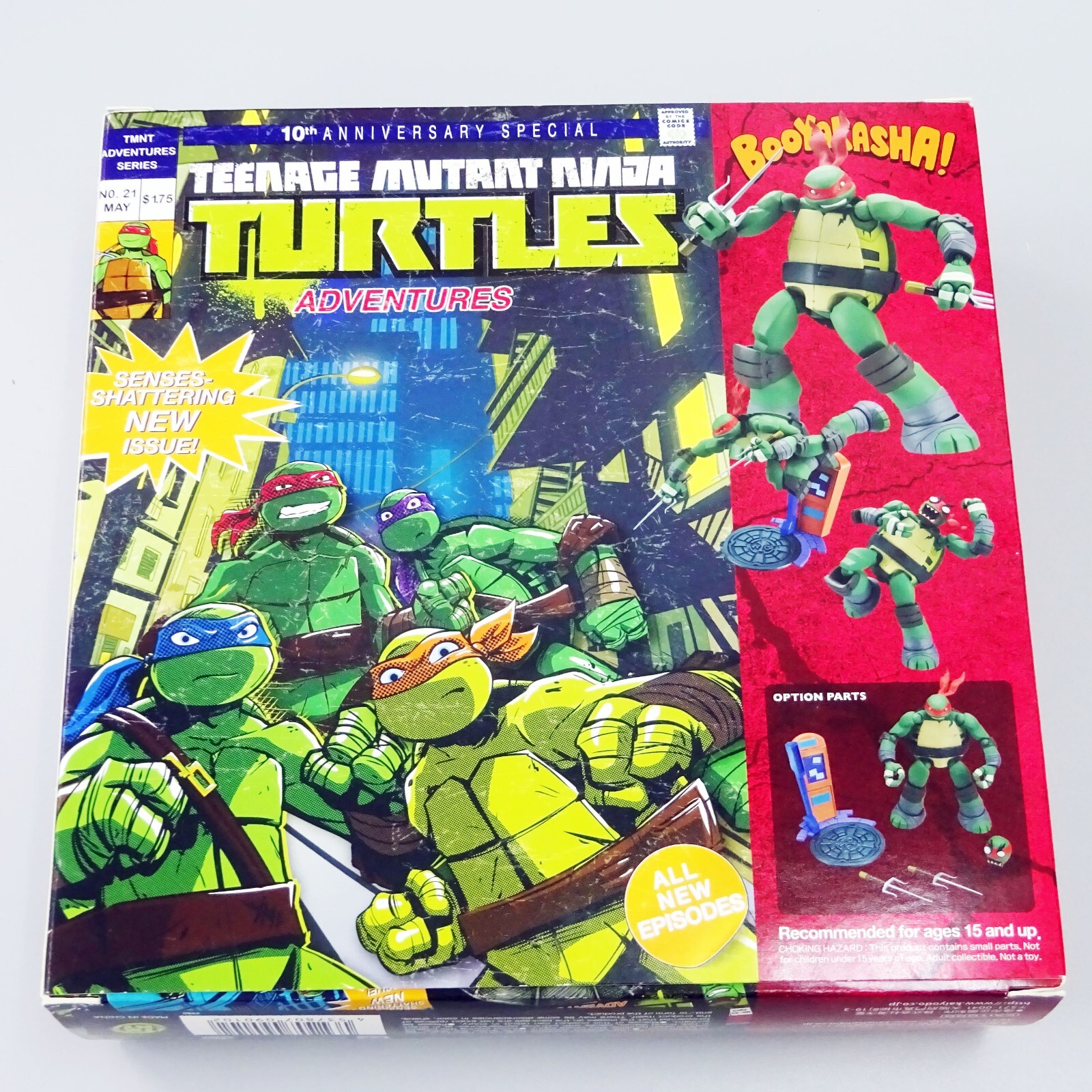 Revoltech Teenage Mutant Ninja Turtles Raphael Action Figure Kaiyodo ...