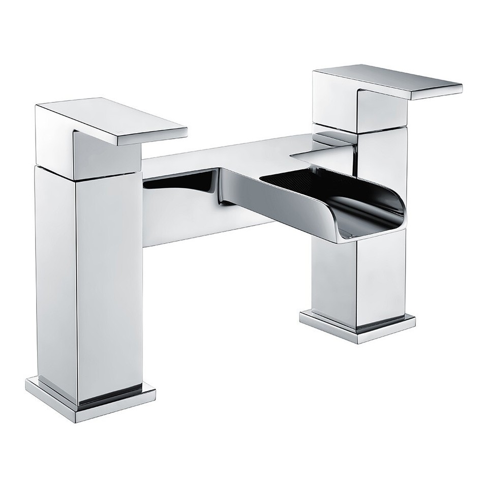 Waterfall Cascade Bathroom Taps, Basin Taps, Freestanding Bath Shower ...