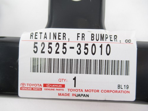 Genuine OEM Toyota 52525-35010 Front Bumper Retainer Bracket 2020-2023 ...