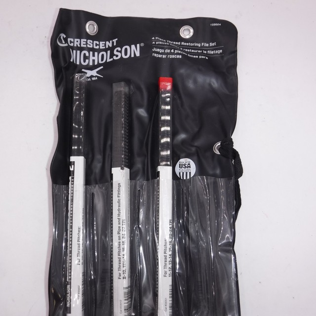 Nicholson 33024 Thread Restoring File Set - 4 Pieces for sale online | eBay