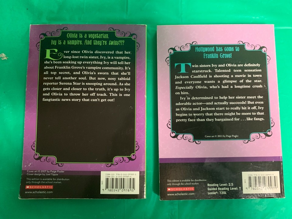 Vampire Sister lot of 6 books by Sienna Mercer- Switched/Love Bites ...