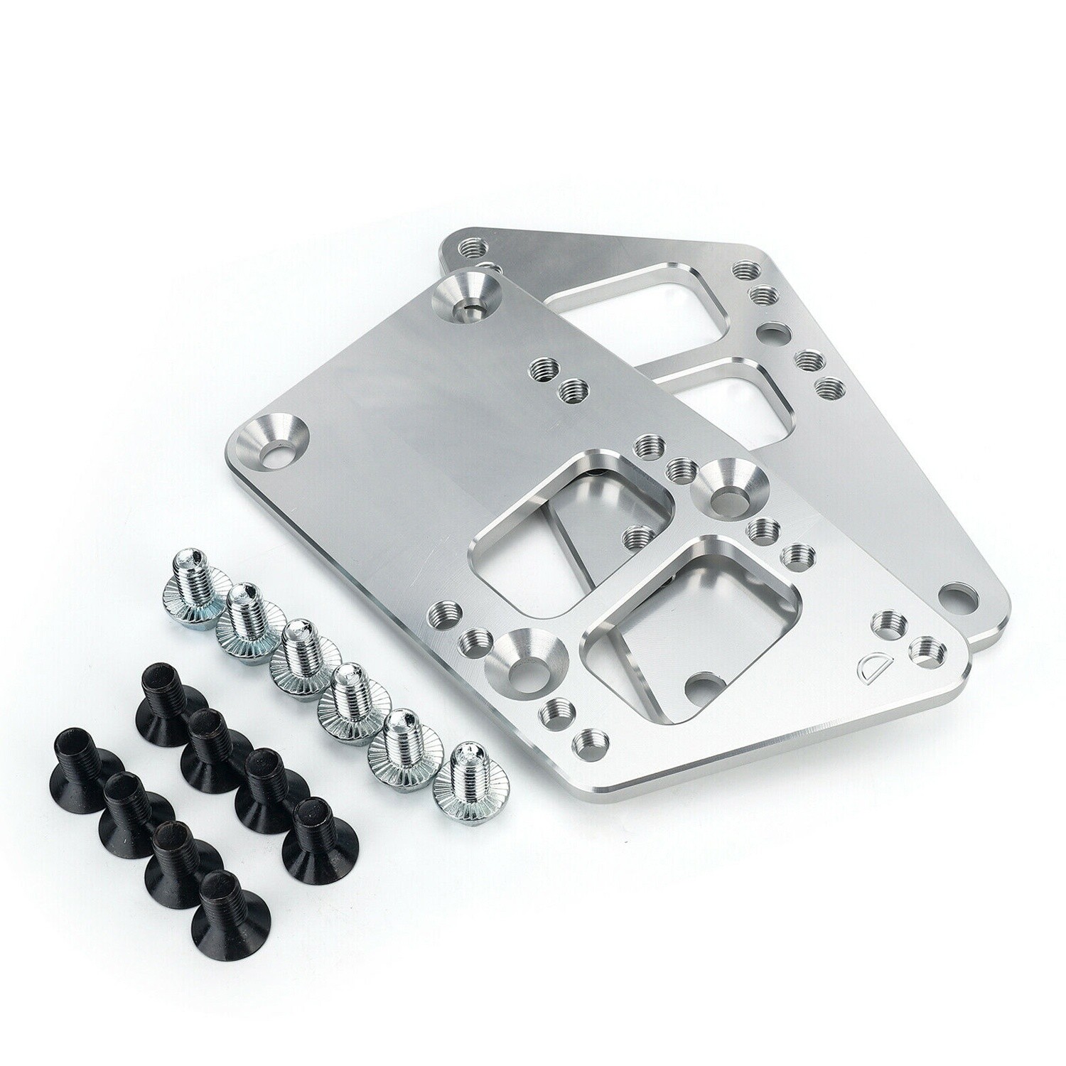 for LS Swap LS1 LS2 LS3 Engine Mounts Motor Billet Mount Adapter Plates ...