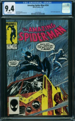 AMAZING SPIDER-MAN #254 CGC NM9.4 High Grade! White Pages 4180395005 | eBay