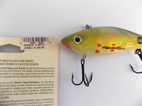 EXCALIBUR JIMMY HOUSTON "EXCAL" SPOT C33HBS 3/4 oz. - 2 LURES - #270-3 ...