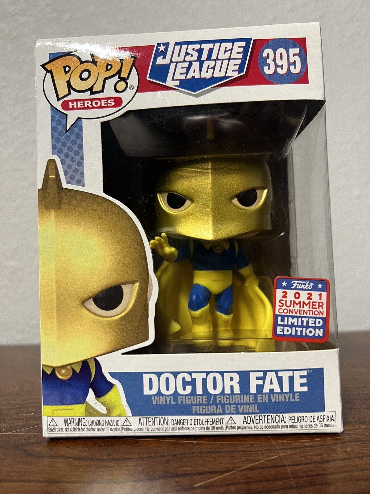 Justice League : Doctor Fate Funko Pop 2021 Summer Convention Sticker ...