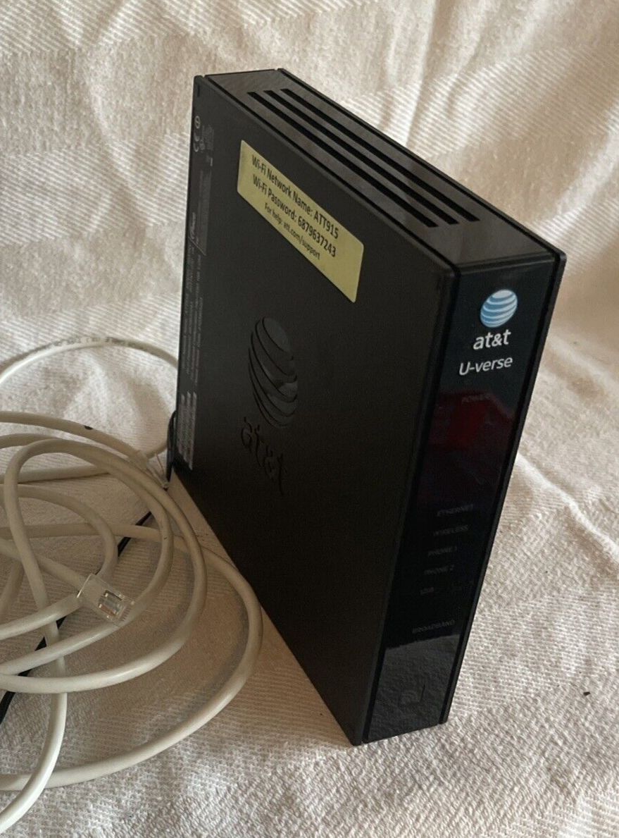 AT&T Uverse Pace DSL Gateway Wireless Modem Router Model #5031NV TESTED ...